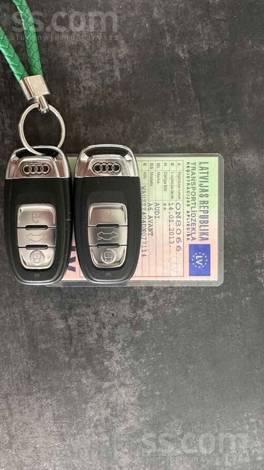 Balts Audi A6 2013 Rīga, ar dzinēja tilpumu 2.00 L un nobraukumu 358 tūkst. km par 7500 €, foto 15 vietnē AUTOMOTO.COM.LV
