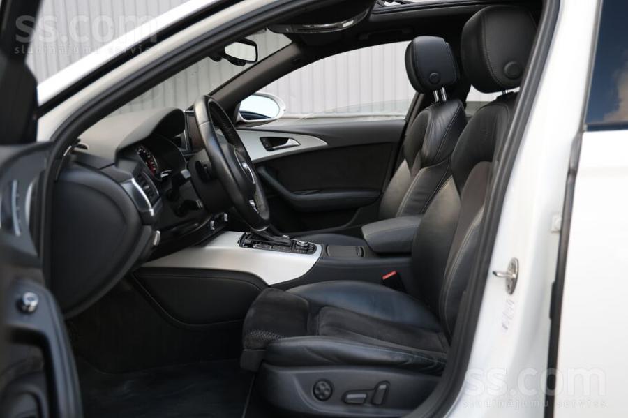 Balts Audi A6 2013 Tukums, ar dzinēja tilpumu 3.00 L un nobraukumu 235 tūkst. km par 13900 €, foto 8 vietnē AUTOMOTO.COM.LV
