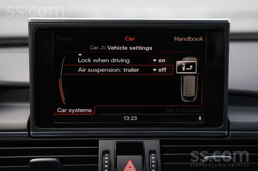 Balts Audi A6 2013 Tukums, ar dzinēja tilpumu 3.00 L un nobraukumu 235 tūkst. km par 13900 €, foto 22 vietnē AUTOMOTO.COM.LV