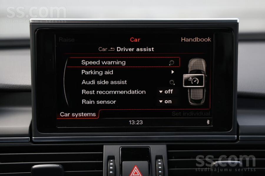 Balts Audi A6 2013 Tukums, ar dzinēja tilpumu 3.00 L un nobraukumu 235 tūkst. km par 13900 €, foto 30 vietnē AUTOMOTO.COM.LV