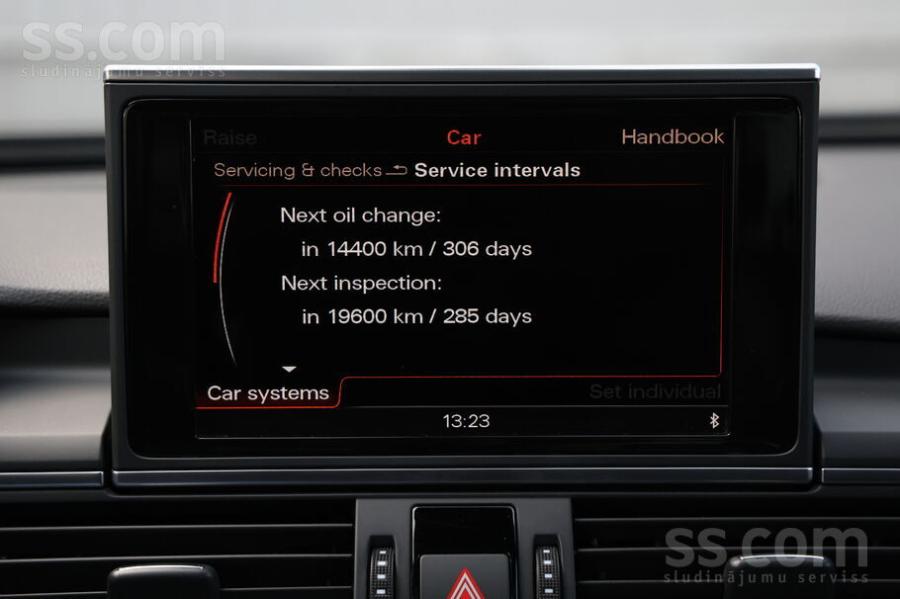Balts Audi A6 2013 Tukums, ar dzinēja tilpumu 3.00 L un nobraukumu 235 tūkst. km par 13900 €, foto 32 vietnē AUTOMOTO.COM.LV
