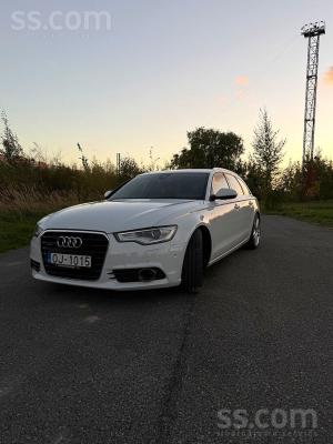 White Audi A6 2013 in Jelgava, with an engine capacity of 3.00 L and mileage of 277 thousand km for 10500 €, photo  on AUTOMOTO.COM.LV