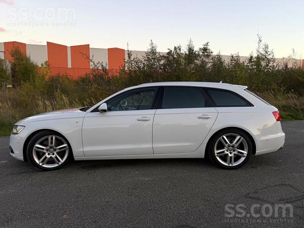Balts Audi A6 2013 Jelgava, ar dzinēja tilpumu 3.00 L un nobraukumu 277 tūkst. km par 10500 €, foto 5 vietnē AUTOMOTO.COM.LV
