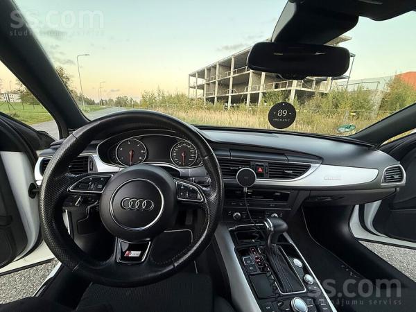 Balts Audi A6 2013 Jelgava, ar dzinēja tilpumu 3.00 L un nobraukumu 277 tūkst. km par 10500 €, foto 7 vietnē AUTOMOTO.COM.LV
