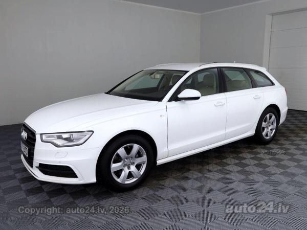 White Audi A6 2014 in Tallinn, with an engine capacity of 3.00 L and mileage of 377 thousand km for 5999 €, photo 2 on AUTOMOTO.COM.LV