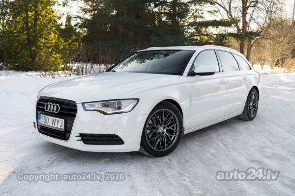 Balts Audi A6 2014 Tartu, ar dzinēja tilpumu 2.00 L un nobraukumu 292 tūkst. km par 8500 €, foto 1 vietnē AUTOMOTO.COM.LV