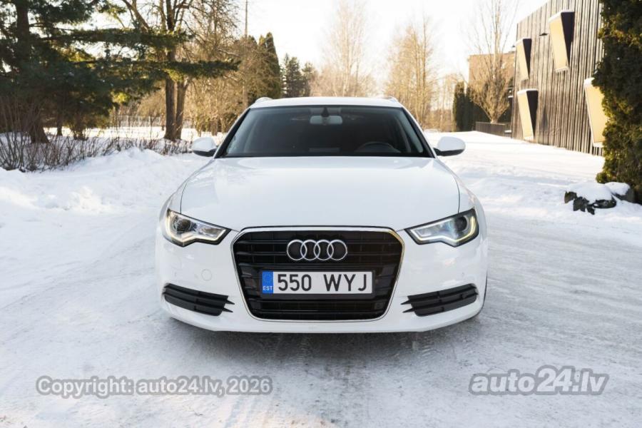 White Audi A6 2014 in Tartu, with an engine capacity of 2.00 L and mileage of 292 thousand km for 8500 €, photo 2 on AUTOMOTO.COM.LV
