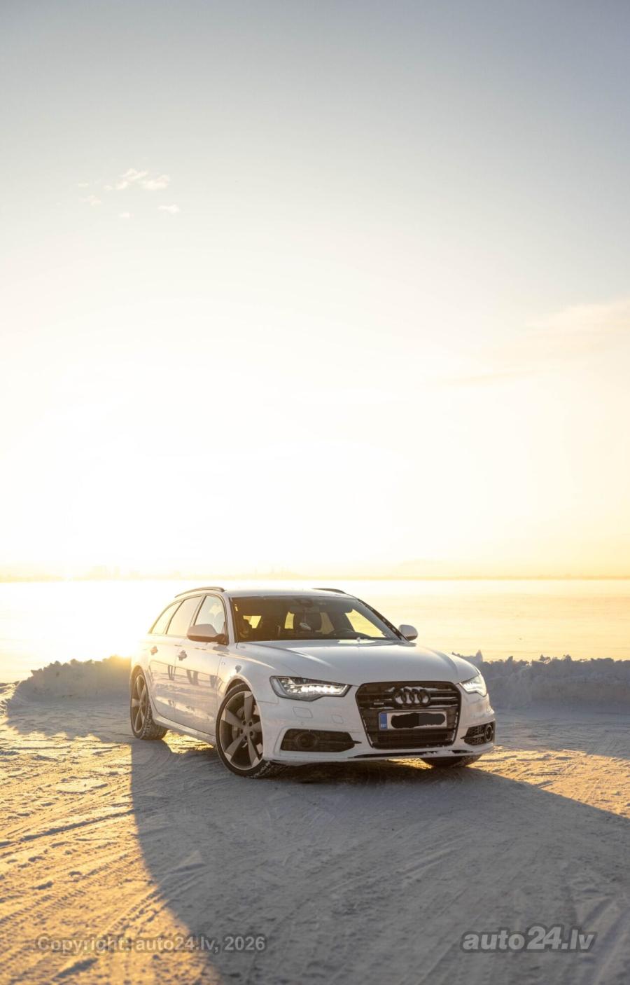 White Audi A6 2014 in Tallinn, with an engine capacity of 3.00 L and mileage of 250 thousand km for 18000 €, photo 8 on AUTOMOTO.COM.LV