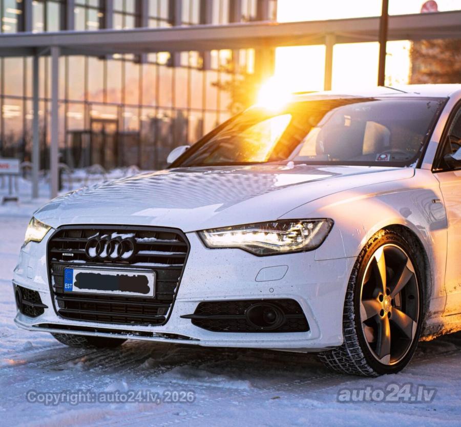 White Audi A6 2014 in Tallinn, with an engine capacity of 3.00 L and mileage of 250 thousand km for 18000 €, photo 18 on AUTOMOTO.COM.LV