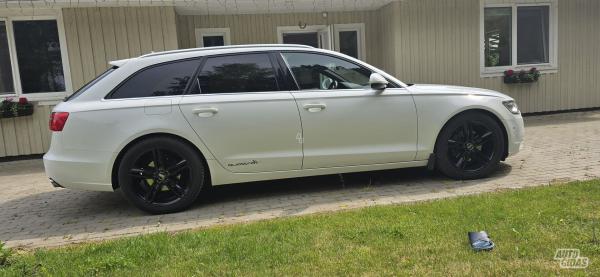 White Audi A6 2014 in Klaipeda, with an engine capacity of 3.00 L and mileage of 360 thousand km for 9100 €, photo 3 on AUTOMOTO.COM.LV