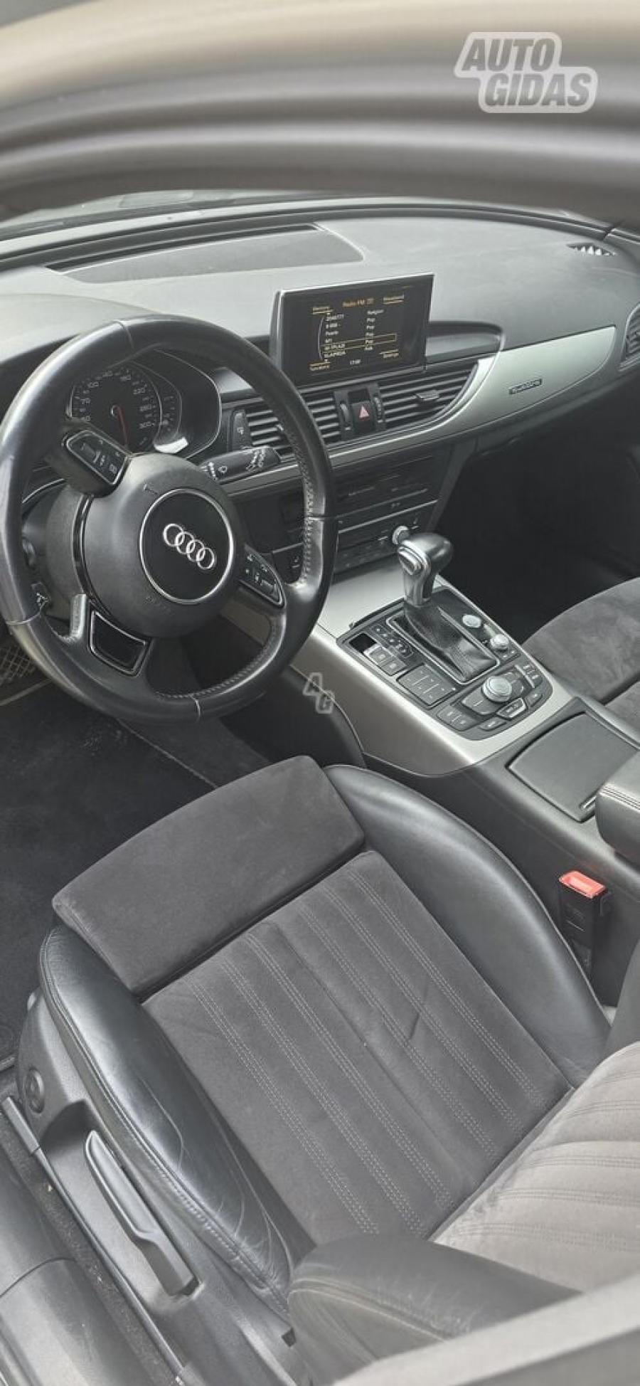 Balts Audi A6 2014 Klaipėda, ar dzinēja tilpumu 3.00 L un nobraukumu 360 tūkst. km par 9100 €, foto 7 vietnē AUTOMOTO.COM.LV
