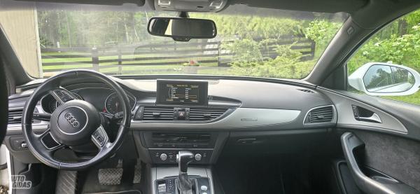 White Audi A6 2014 in Klaipeda, with an engine capacity of 3.00 L and mileage of 360 thousand km for 9100 €, photo 9 on AUTOMOTO.COM.LV