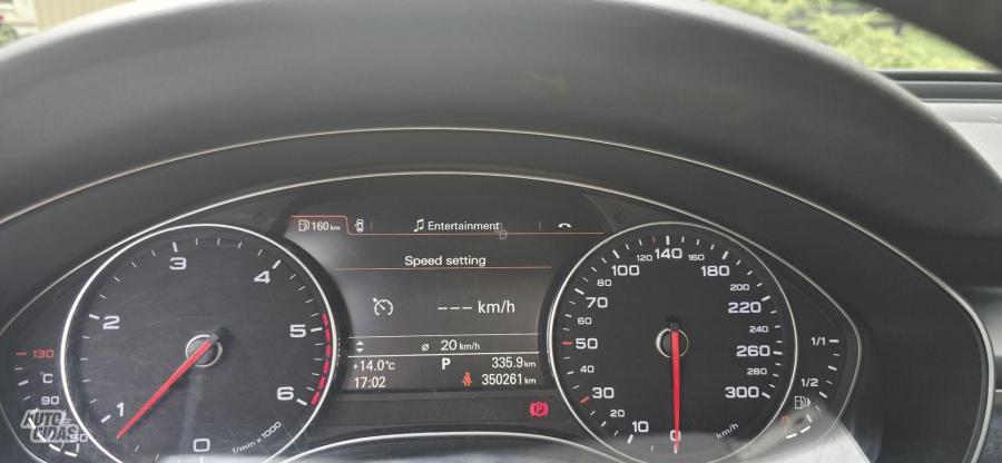 Balts Audi A6 2014 Klaipėda, ar dzinēja tilpumu 3.00 L un nobraukumu 360 tūkst. km par 9100 €, foto 12 vietnē AUTOMOTO.COM.LV