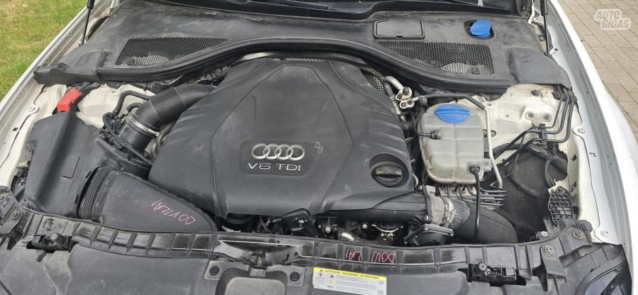Balts Audi A6 2014 Klaipėda, ar dzinēja tilpumu 3.00 L un nobraukumu 360 tūkst. km par 9100 €, foto 13 vietnē AUTOMOTO.COM.LV
