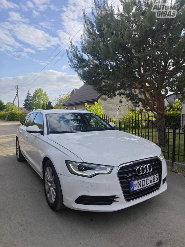 White Audi A6 2014 in Vilnius, with an engine capacity of 3.00 L and mileage of 360 thousand km for 6600 €, photo 2 on AUTOMOTO.COM.LV