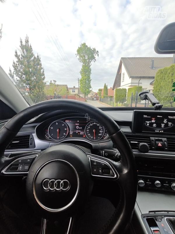 White Audi A6 2014 in Vilnius, with an engine capacity of 3.00 L and mileage of 360 thousand km for 6600 €, photo 7 on AUTOMOTO.COM.LV