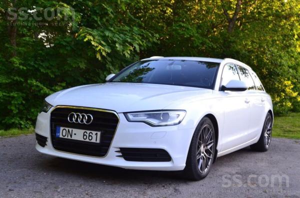 Balts Audi A6 2014 Talsi, ar dzinēja tilpumu 2.00 L un nobraukumu 302 tūkst. km par 8900 €, foto 1 vietnē AUTOMOTO.COM.LV