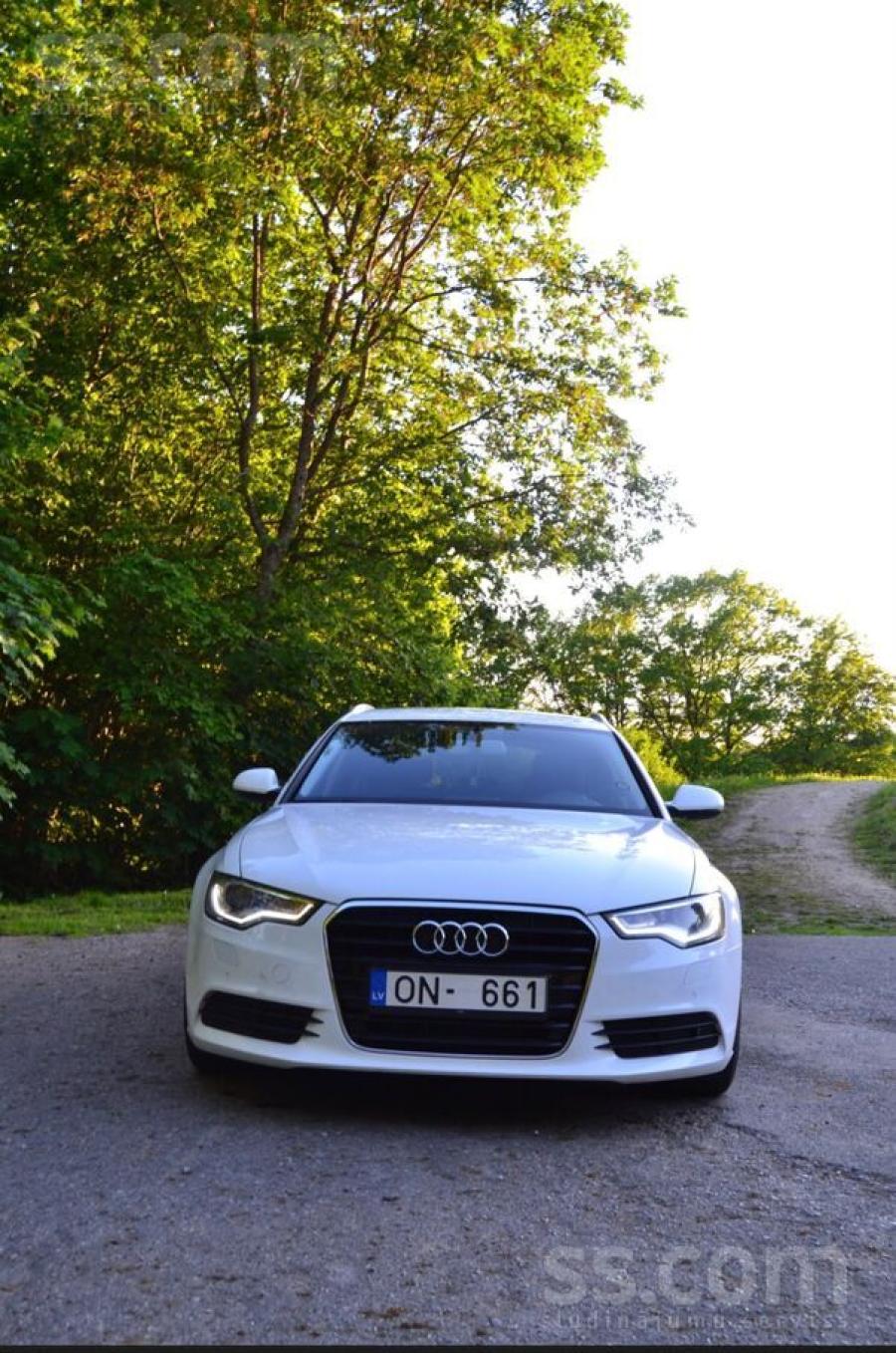 Balts Audi A6 2014 Talsi, ar dzinēja tilpumu 2.00 L un nobraukumu 302 tūkst. km par 8900 €, foto 7 vietnē AUTOMOTO.COM.LV