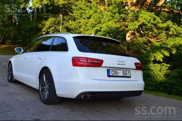 Balts Audi A6 2014 Talsi, ar dzinēja tilpumu 2.00 L un nobraukumu 302 tūkst. km par 8500 €, foto 2 vietnē AUTOMOTO.COM.LV