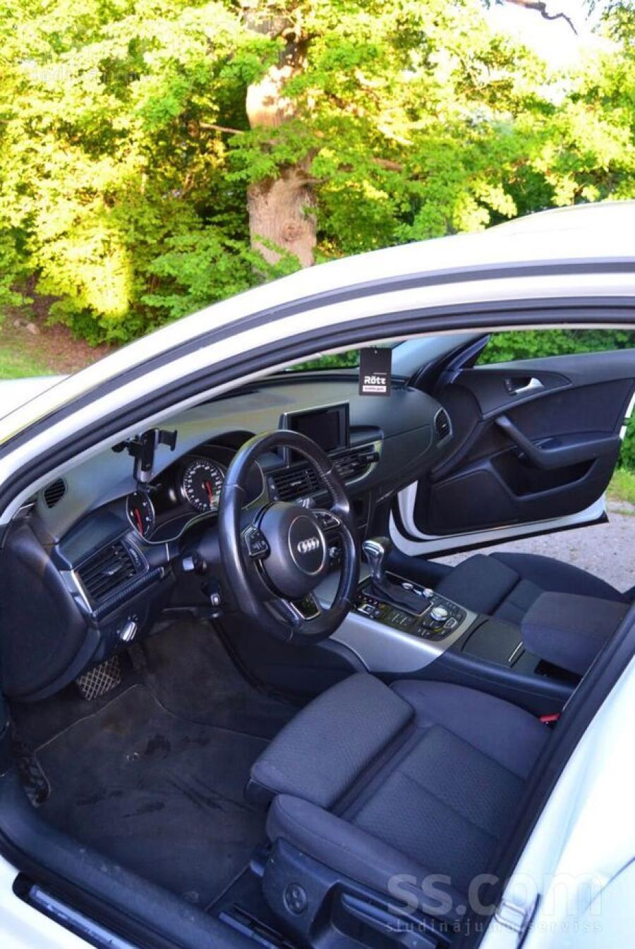 Balts Audi A6 2014 Talsi, ar dzinēja tilpumu 2.00 L un nobraukumu 302 tūkst. km par 8500 €, foto 5 vietnē AUTOMOTO.COM.LV