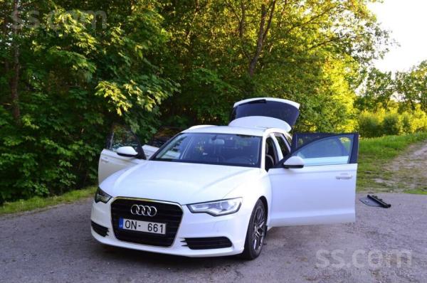 Balts Audi A6 2014 Talsi, ar dzinēja tilpumu 2.00 L un nobraukumu 302 tūkst. km par 8500 €, foto 6 vietnē AUTOMOTO.COM.LV