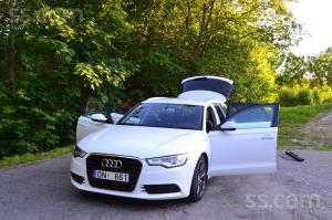 Balts Audi A6 2014 Talsi, ar dzinēja tilpumu 2.00 L un nobraukumu 302 tūkst. km par 8500 €, foto 7 vietnē AUTOMOTO.COM.LV