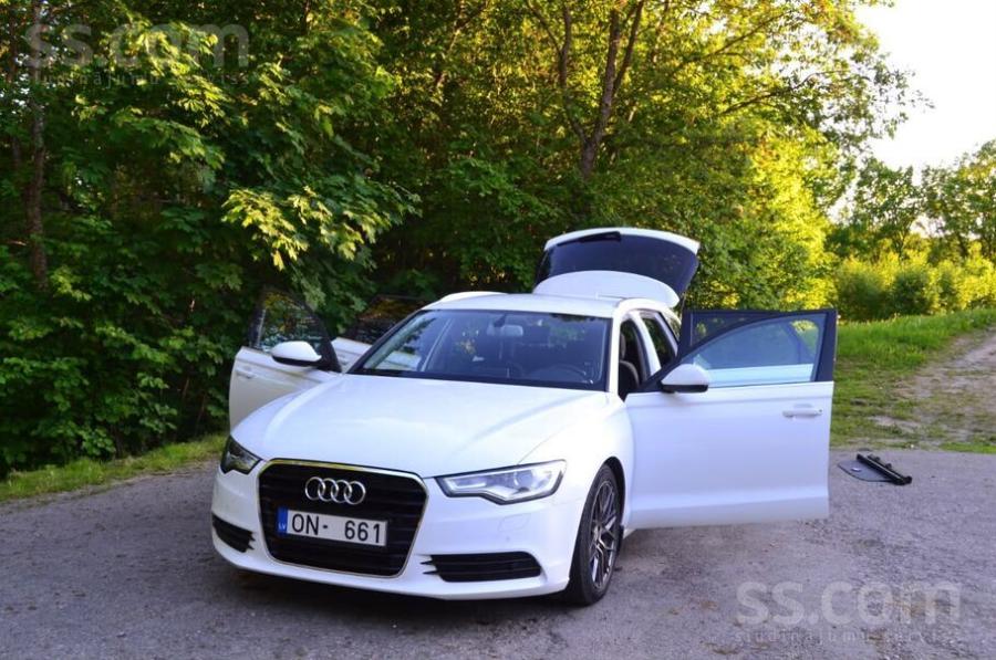 Balts Audi A6 2014 Talsi, ar dzinēja tilpumu 2.00 L un nobraukumu 302 tūkst. km par 8500 €, foto 7 vietnē AUTOMOTO.COM.LV