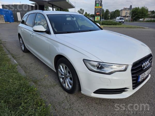 Белый Ауди А6 2014 в Даугавпилс, объемом двигателя 2.00 л и пробегом 222 тыс. км за 10200 €, фото 2 на AUTOMOTO.COM.LV