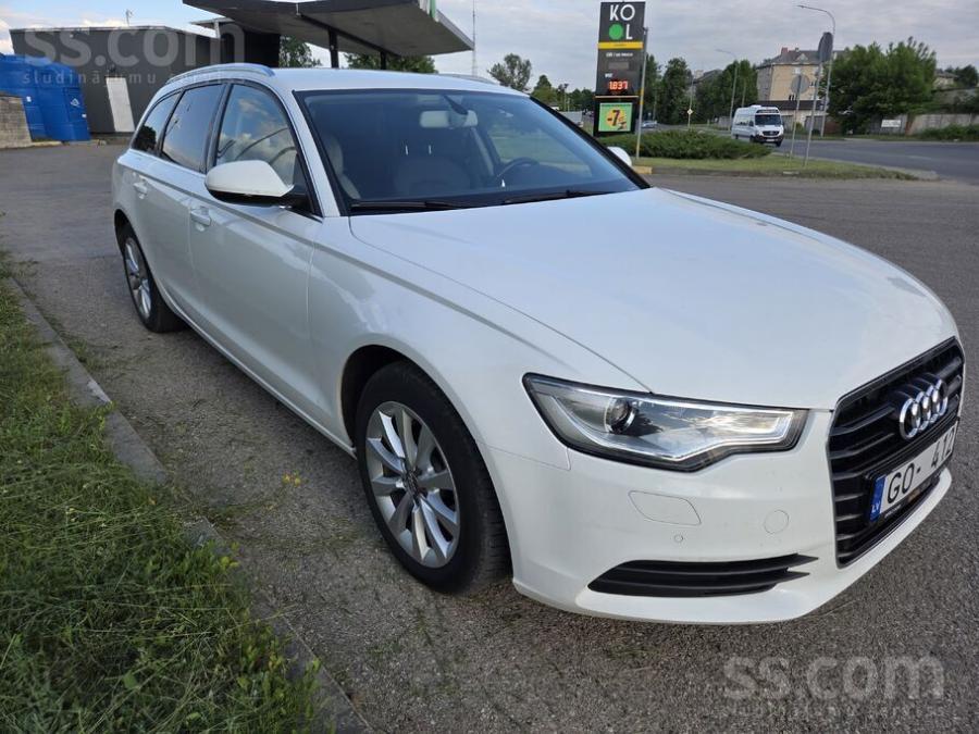 Balts Audi A6 2014 Daugavpils, ar dzinēja tilpumu 2.00 L un nobraukumu 222 tūkst. km par 10200 €, foto 3 vietnē AUTOMOTO.COM.LV