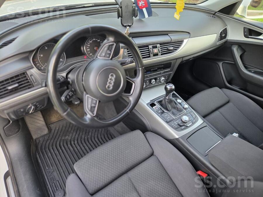 Balts Audi A6 2014 Daugavpils, ar dzinēja tilpumu 2.00 L un nobraukumu 222 tūkst. km par 10200 €, foto 10 vietnē AUTOMOTO.COM.LV
