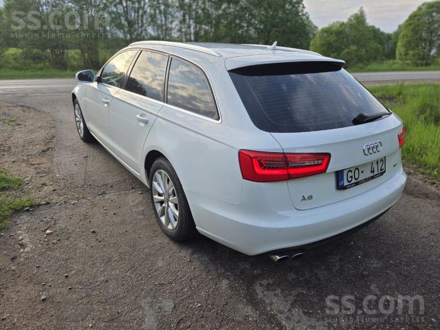 Balts Audi A6 2014 Daugavpils, ar dzinēja tilpumu 2.00 L un nobraukumu 222 tūkst. km par 10200 €, foto 12 vietnē AUTOMOTO.COM.LV