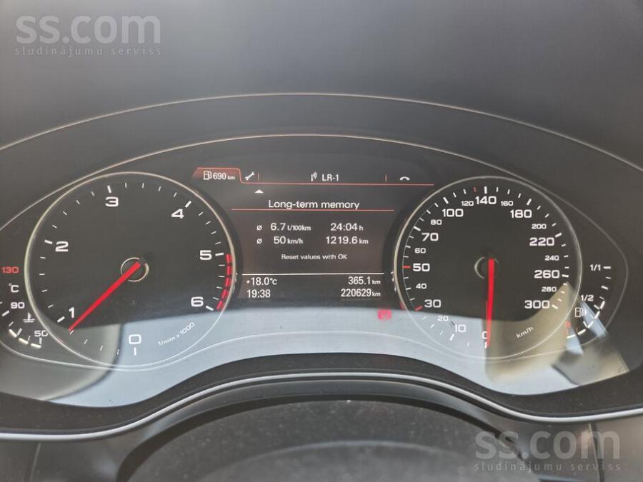 Balts Audi A6 2014 Daugavpils, ar dzinēja tilpumu 2.00 L un nobraukumu 222 tūkst. km par 10200 €, foto 14 vietnē AUTOMOTO.COM.LV