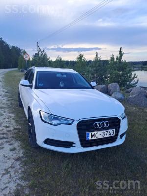 White Audi A6 2014 in Rezekne, with an engine capacity of 2.00 L and mileage of 299 thousand km for 14000 €, photo  on AUTOMOTO.COM.LV