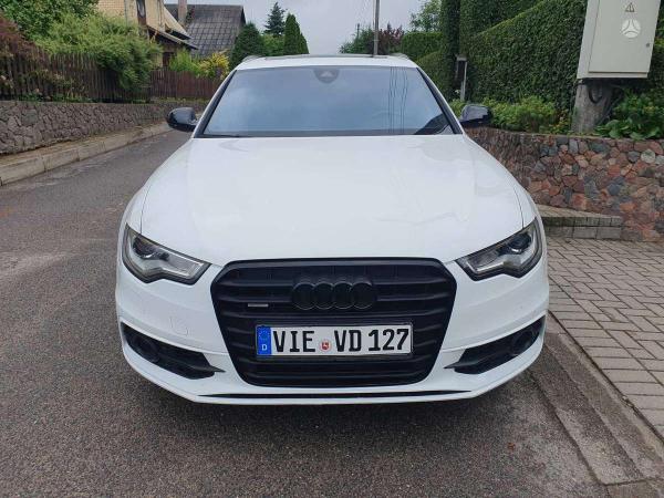 Balts Audi A6 2014 Viļņa, ar dzinēja tilpumu 2.97 L un nobraukumu 304 tūkst. km par 12300 €, foto 6 vietnē AUTOMOTO.COM.LV