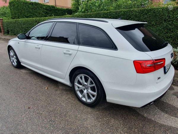 Balts Audi A6 2014 Viļņa, ar dzinēja tilpumu 2.97 L un nobraukumu 304 tūkst. km par 12300 €, foto 10 vietnē AUTOMOTO.COM.LV