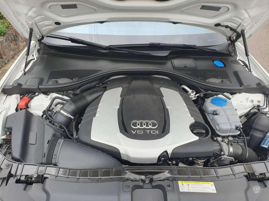 Balts Audi A6 2014 Viļņa, ar dzinēja tilpumu 2.97 L un nobraukumu 304 tūkst. km par 12300 €, foto 14 vietnē AUTOMOTO.COM.LV