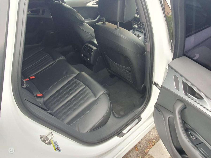 Balts Audi A6 2014 Viļņa, ar dzinēja tilpumu 2.97 L un nobraukumu 304 tūkst. km par 12300 €, foto 18 vietnē AUTOMOTO.COM.LV