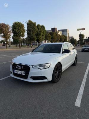 Balts Audi A6 2014 Kauņa, ar dzinēja tilpumu 2.97 L un nobraukumu 287 tūkst. km par 11200 €, foto  vietnē AUTOMOTO.COM.LV