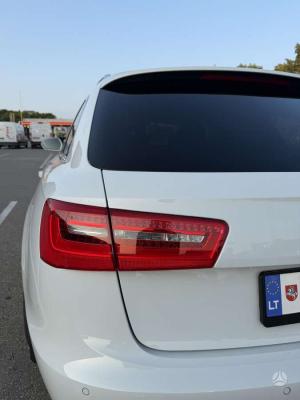 White Audi A6 2014 in Kaunas, with an engine capacity of 2.97 L and mileage of 287 thousand km for 11200 €, photo 8 on AUTOMOTO.COM.LV
