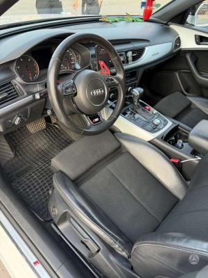 White Audi A6 2014 in Kaunas, with an engine capacity of 2.97 L and mileage of 287 thousand km for 11200 €, photo 13 on AUTOMOTO.COM.LV