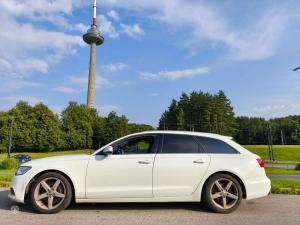 White Audi A6 2014 in Vilnius, with an engine capacity of 2.97 L and mileage of 343 thousand km for 4350 €, photo 3 on AUTOMOTO.COM.LV
