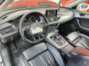 White Audi A6 2014 in Vilnius, with an engine capacity of 2.97 L and mileage of 343 thousand km for 4350 €, photo 5 on AUTOMOTO.COM.LV