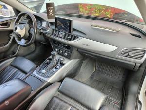 White Audi A6 2014 in Vilnius, with an engine capacity of 2.97 L and mileage of 343 thousand km for 4350 €, photo 13 on AUTOMOTO.COM.LV