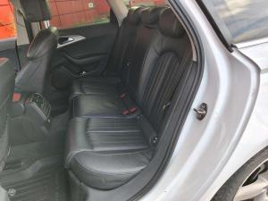 White Audi A6 2014 in Vilnius, with an engine capacity of 2.97 L and mileage of 343 thousand km for 4350 €, photo 16 on AUTOMOTO.COM.LV