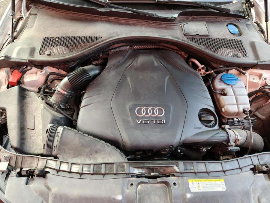 White Audi A6 2014 in Vilnius, with an engine capacity of 2.97 L and mileage of 343 thousand km for 4350 €, photo 25 on AUTOMOTO.COM.LV