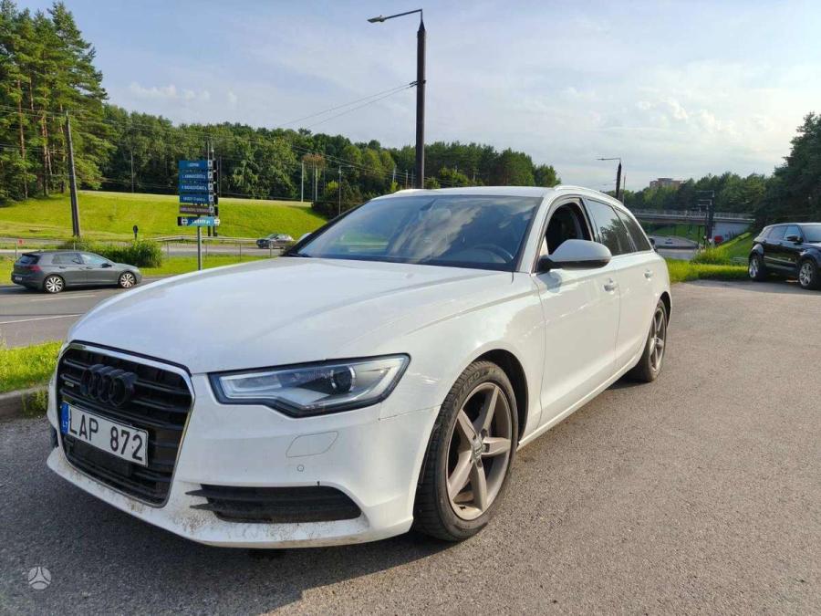 Белый Ауди А6 2014 в Вильнюс, объемом двигателя 2.97 л и пробегом 342 тыс. км за 3900 €, фото 25 на AUTOMOTO.COM.LV