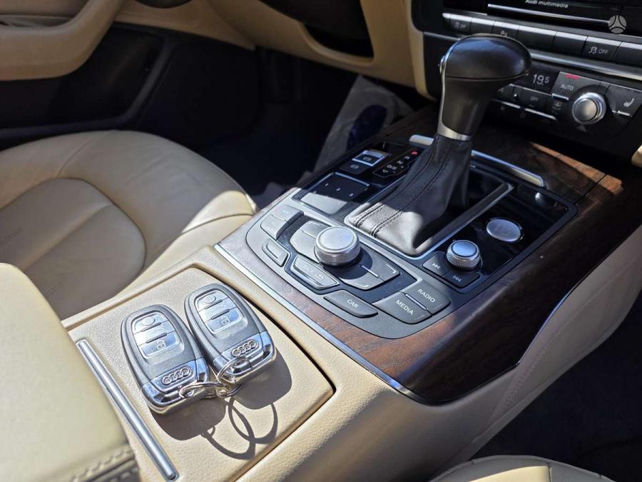 Balts Audi A6 2014 Tauragė, ar dzinēja tilpumu 2.97 L un nobraukumu 255 tūkst. km par 8700 €, foto 13 vietnē AUTOMOTO.COM.LV