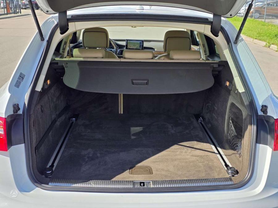 Balts Audi A6 2014 Tauragė, ar dzinēja tilpumu 2.97 L un nobraukumu 255 tūkst. km par 8700 €, foto 26 vietnē AUTOMOTO.COM.LV
