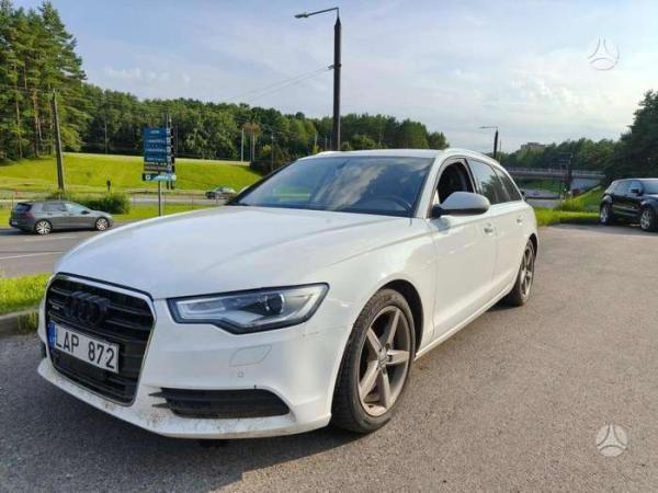 Ауди А6 2014 в Вильнюс на AUTOMOTO.COM.LV Белый Ауди А6 2014 в Вильнюс, объемом двигателя 2.97 л и пробегом 380 тыс. км за 4450 €, фото 1 на AUTOMOTO.COM.LV