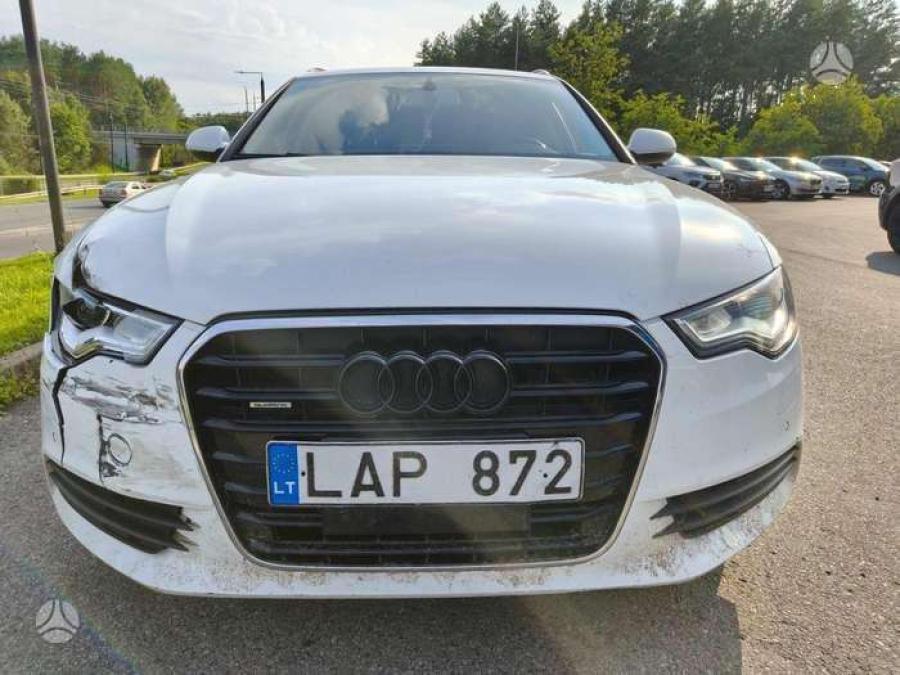 Balts Audi A6 2014 Viļņa, ar dzinēja tilpumu 2.97 L un nobraukumu 380 tūkst. km par 4450 €, foto 11 vietnē AUTOMOTO.COM.LV